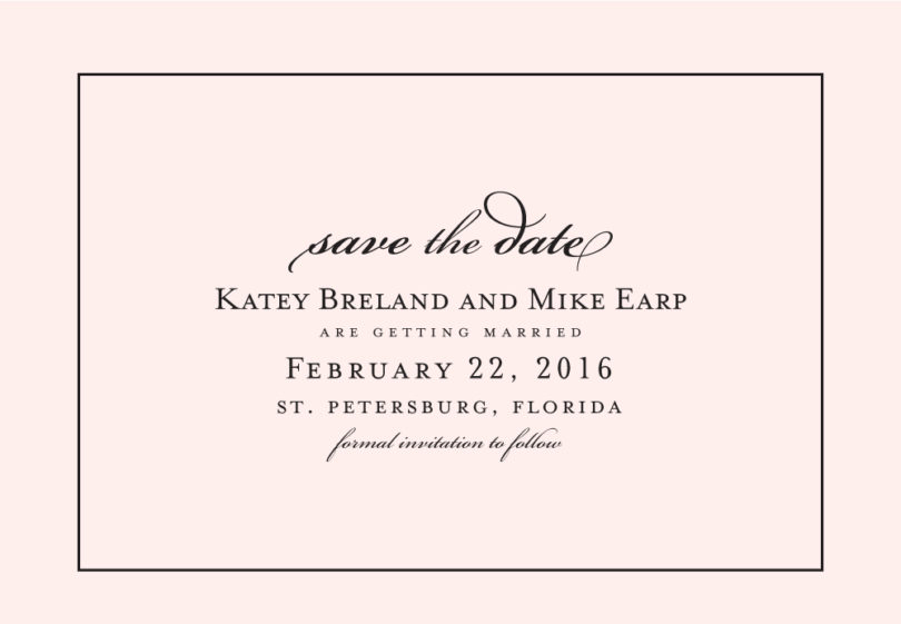 Tips 'N' Trends - Save-the-Date Wording Ideas A&P Designs